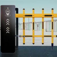 China VIP Parking Barrier Gate with RFID Access Control - Folded Arm Design for sale