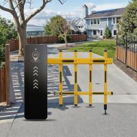 China VIP Parking Barrier Gate with RFID Access Control - Folded Arm Design for sale