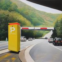 China Waterproof Automatic Boom Barrier Gate for Parking Systems with Brushless DC Motor for sale