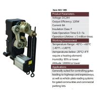 China DC24V Heavy Duty Boom Barrier Motor IP55 Rated for sale