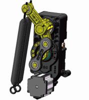 China DC24V 140W High Torque Boom Barrier Motor with 5M Operations for sale