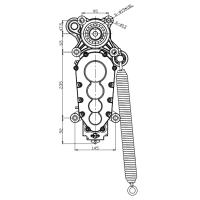 China 24V Heavy Duty BLDC Barrier Gate Motor IP55 Rated for sale