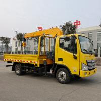China tipper truck mounted crane 3.2 ton 4 ton knuckle hydraulic boom crane for sale for sale