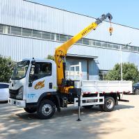 China Best Price knuckle boom truck mounted crane with truck for sale