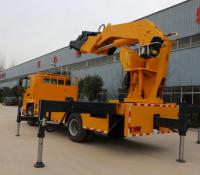 China 40t Small Knuckle Boom Crane Truck Folding Customized for sale