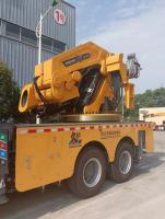 China 80T Telescopic Boom Crane Truck Mounted Folding Arm Crane for sale