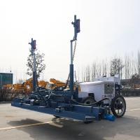 China Factory Sale Concrete Leveling Screed Machine Vibratory Fully Automatic Laser Level Screed Machine Price for sale
