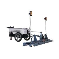 China Best sell remote control construction work machine vibrating screed concrete laser screed for sale