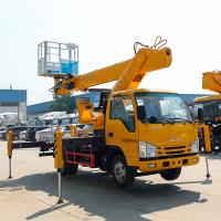 China Diesel 6*4 Hydraulic Lift Platform Truck 27m Truck Mounted Aerial Working Platform with Bucket Automatic Euro 6 for sale