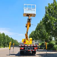 China New Type 4*2 6 Wheels 27m Aerial Platform Truck Trucks Aerial Working Truck Price For Sale for sale