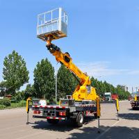 China New Type 4*2 6 Wheels 27m Aerial Platform Truck Trucks Aerial Working Truck Price For Sale for sale