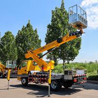 China Cheap price aerial platform lift truck / aerial work vehicle for sale