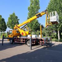 China Factory Direct Sales Double Protection Bucket Truck Aerial Working Platform for sale