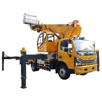 China 28m Aerial Work Platform Hydraulic Truck Mounted Aerial Work Platform with Telescopic Man Lift for sale