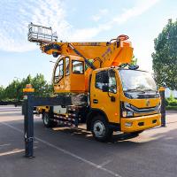 China Hydraulic Lift Platform Truck 32m Truck Mounted Aerial Working Platform for sale