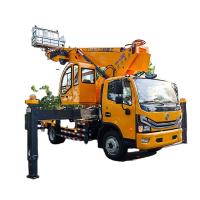 China 32m Bucket Truck Aerial Working Platform Truck telescopic boom Mounted High-altitude Operation Truck for sale