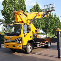 China 32M High altitude operation truck aerial platform work vehicle with large work basket for sale for sale
