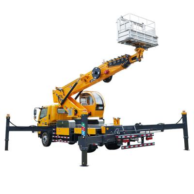 China Hot Selling telescopic boom Lift 36m Aerial Working Platform Truck for sale