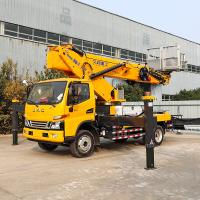 China Cheap JMC 36 meters telescopic arm hydraulic aerial platform Working Trucks with remote control for sale