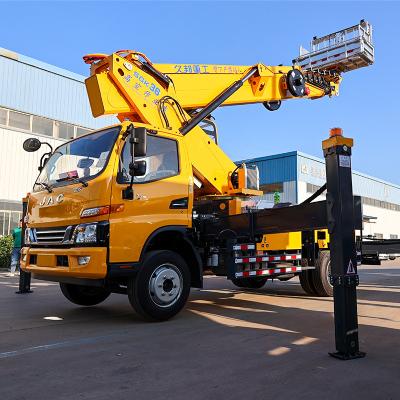 China 36m Bucket Truck Aerial Working Platform Truck Mounted High-altitude Operation Truck for sale