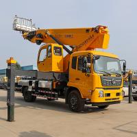 China Aerial construction working Aerial Boom Lift for Advertising industry design for sale