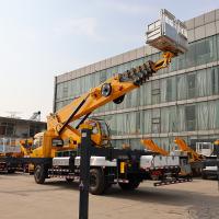 China Aerial construction working Aerial Boom Lift for Advertising industry design for sale