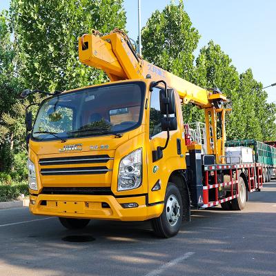 China High Quality JMC chassis 28M LHD RHD Telescopic Boom High Platform Aerial Work Truck for sale