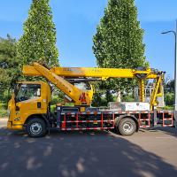 China High Quality JMC chassis 28M LHD RHD Telescopic Boom High Platform Aerial Work Truck for sale