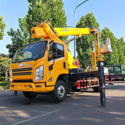 China GKS28 high operation truck 28m high altitude aerial working platform truck for sale for sale