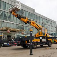 China Hydraulic Bucket Lift Truck 40m Diesel aerial platform work vehicles for sale for sale