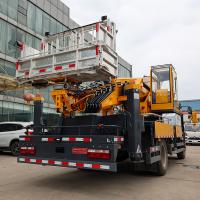 China Hydraulic Bucket Lift Truck 40m Diesel aerial platform work vehicles for sale for sale