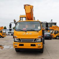 China 40 metre high quality aerial working platform telescopic articulated boom aerial lift work platform for sale