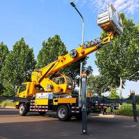China 32m High-altitude operation mounted aerial work platform aerial working platform truck for sale