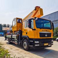 China cheap 50 m High-altitude Operation Truck aerial platform work vehicles for sale for sale