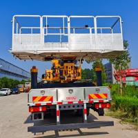China cheap 50 m High-altitude Operation Truck aerial platform work vehicles for sale for sale