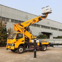China 36m Hot selling ISUZU 4*2 Truck Mounted Aerial Working Platform Aerial with Bucket With Good Price for sale