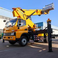 China 36m Hot selling ISUZU 4*2 Truck Mounted Aerial Working Platform Aerial with Bucket With Good Price for sale