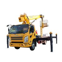 China 28m Customized Telescopic Boom Truck High-altitude Operation Truck Aerial Working Platform Bucket Truck for sale