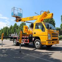 China 23m 27m 28m 30.5m customized telescopic boom man lift aerial work platform truck for sale