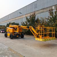 China 22m Self-propelled Boom Movable boom lift Fully Automatic Crank Boom Lifts for sale