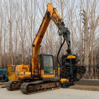 China Forestry Log Loader Crane Grab Felling Machine Outdoor Logging Harvester Trees for sale