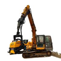 China Tree cutting machine harvester head for 10-13 tons excavator logging equipment for sale