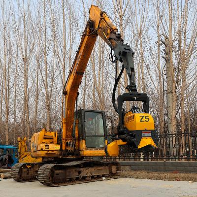 China Harvesting Head Cutting Tree Wood Log Harvester For Forestry Excavator Attachments for sale