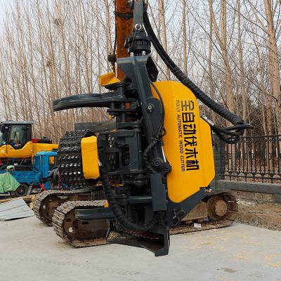 China Cutting Tree Saw Harvester Working Felling 400mm Wood Automatic Cutting Machine For Forest for sale