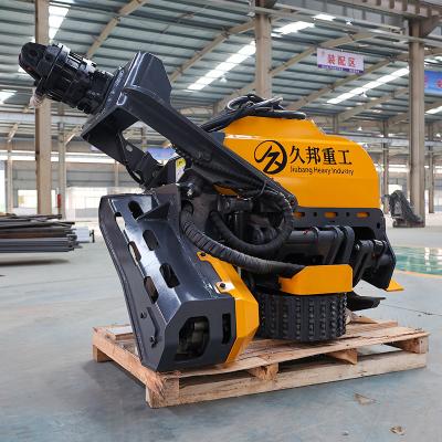 China China New logging equipment forest logging machine with free segment cutting forestry harvesting head for sale