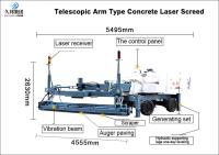 China JB60-40 Laser Guided Screeds Using Cutting Edge Technology To Automate for sale