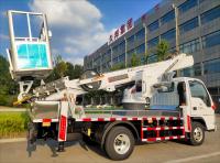 China JMC Truck Mounted 27m Telescoping Aerial Work Platform/Hydraulic Lifting Platform for sale
