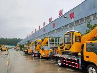 China JMC Truck Mounted 27m Telescoping Aerial Work Platform/Hydraulic Lifting Platform for sale