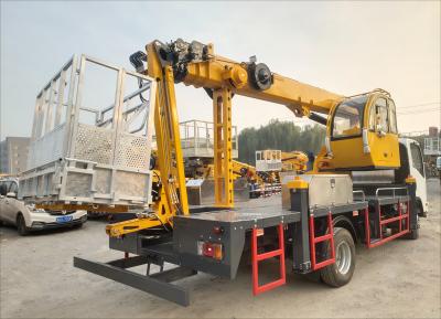 China JMC Truck Mounted 27m Telescoping Aerial Work Platform/Hydraulic Lifting Platform for sale