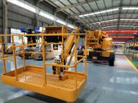 China New energy hinged high-altitude platform Self propelled aerial work for sale